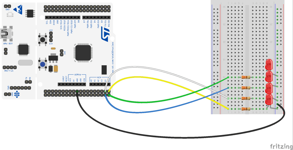 Kurs STM32 F1 HAL – liczniki (timery) w praktyce, PWM • FORBOT