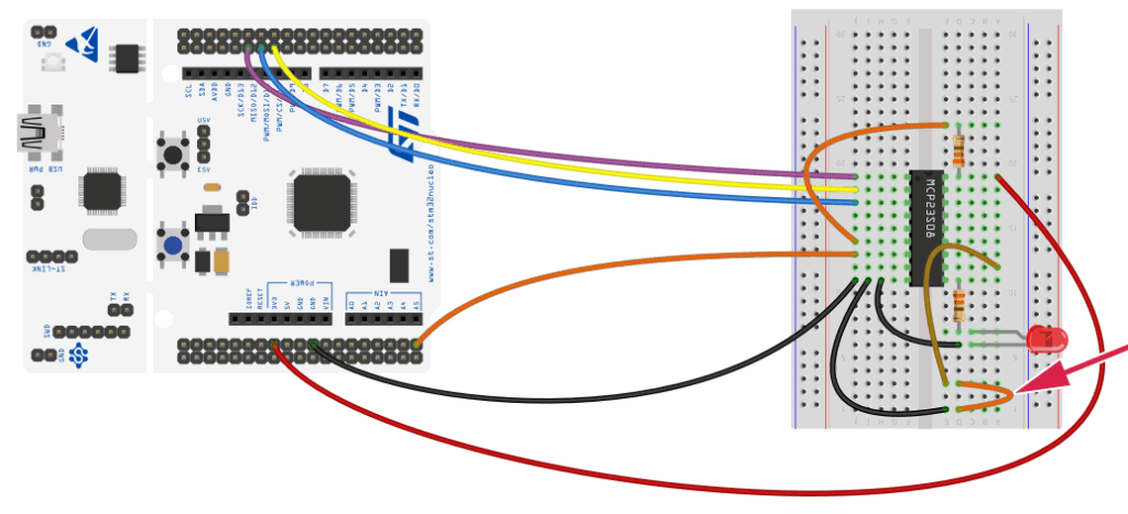 Kurs STM32 F1 HAL – SPI w praktyce, ekspander IO • FORBOT