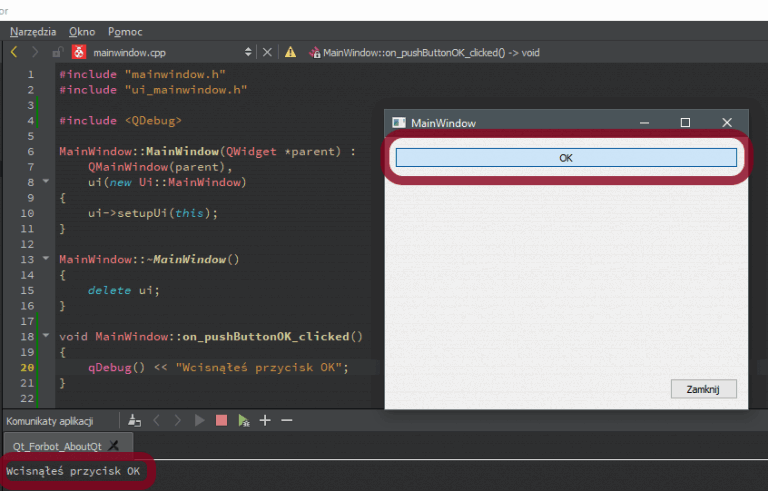 Kurs Qt – Czym jest Qt? Pierwsza aplikacja w praktyce • FORBOT