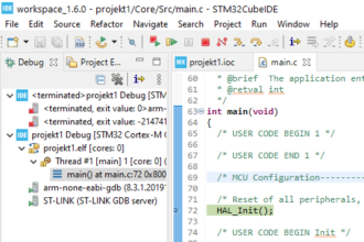 STM32CubeIDE – opis środowiska i pierwszy projekt • Kurs od FORBOT