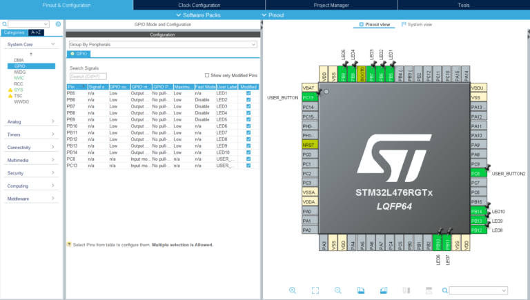 STM32L4 i GPIO w praktyce. Co warto wiedzieć? Kurs od Forbot (2025)