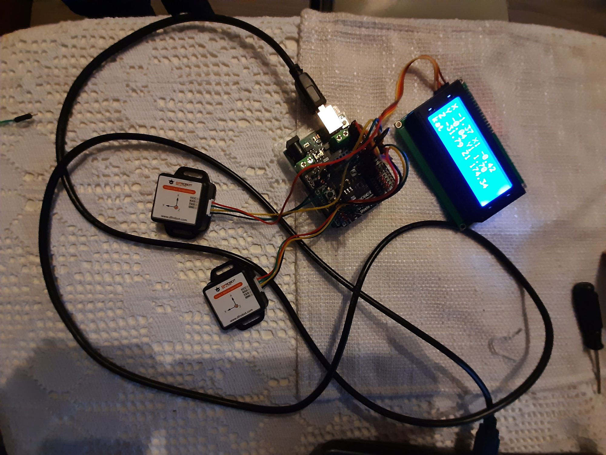 Czy można podłączyć drugi żyroskop DFRobot SEN0386 w jednym arduino UNO ...