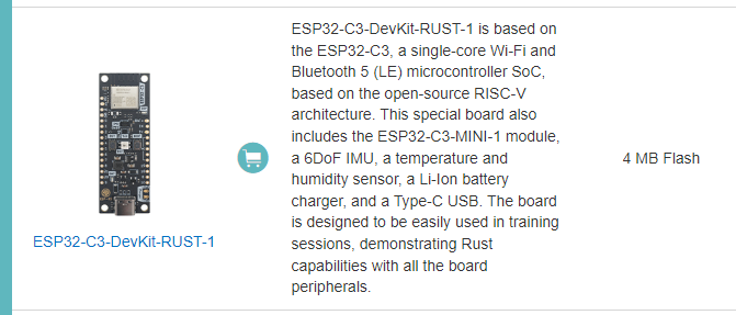 ESP32 C3 i RUST - Arduino i ESP - FORBOT